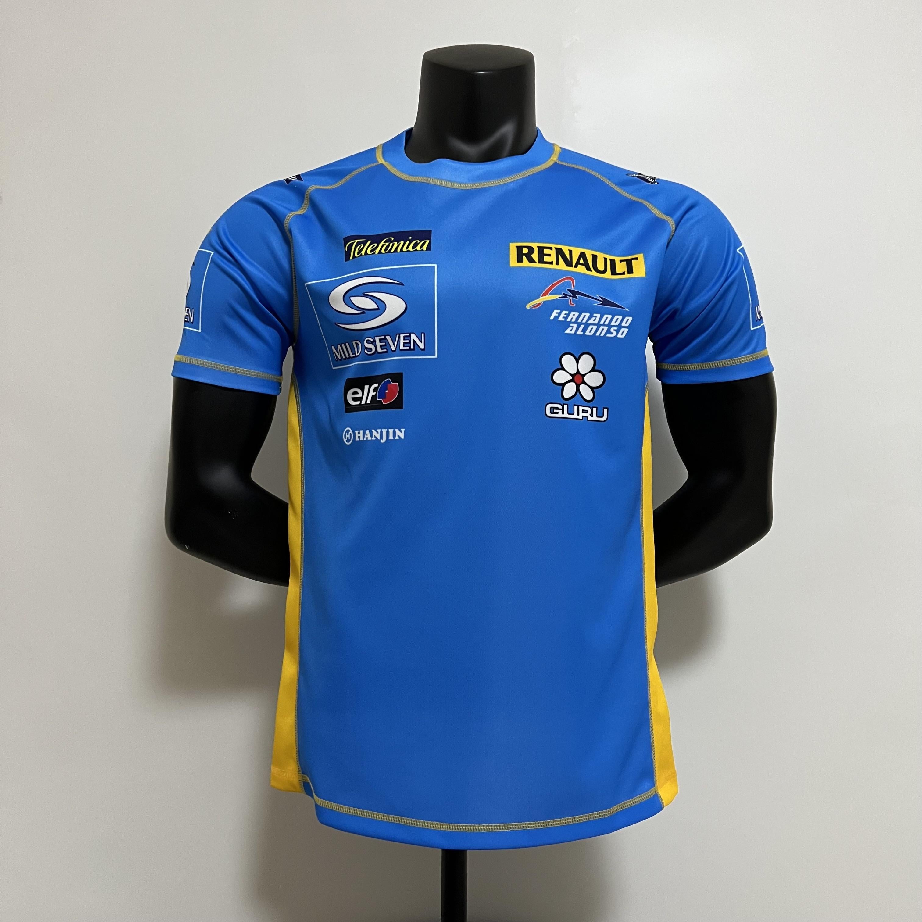 CAMISOLA F1 RENAULT 2005 ALONSO | Fornecedor em Portugal Stock ...